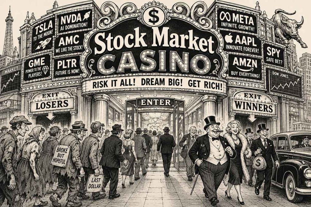 Is the Stock Market Just a Big Casino? - Wealth in the Works